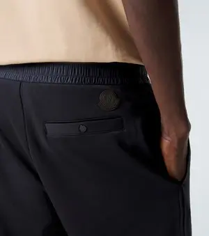Moncler Cotton-blend Fleece Sweatpants