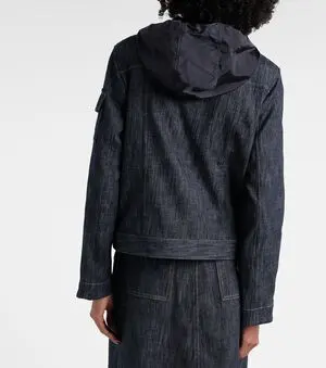 Moncler Diervilla Double-breasted Denim Jacket