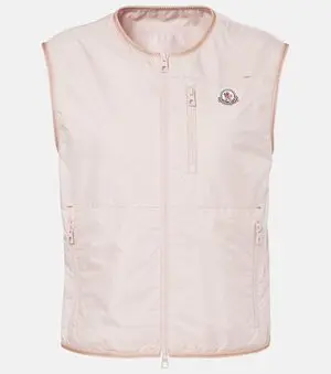 Moncler Alshain Technical Vest - Pink