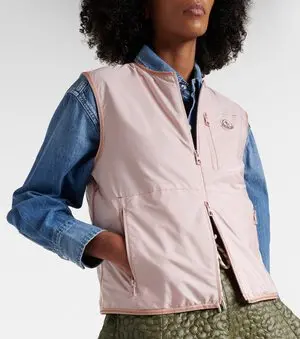 Moncler Alshain Technical Vest - Pink