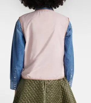 Moncler Alshain Technical Vest - Pink
