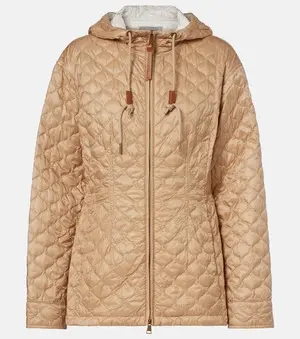 Moncler Arum Quilted Down Jacket - Beige