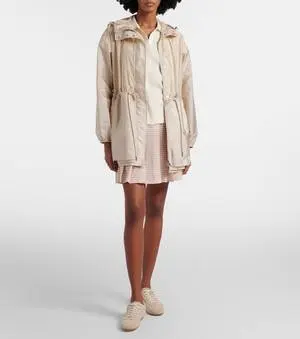 Moncler Weteau Hooded Parka - Beige