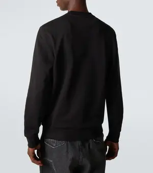 Moncler Archivio Cotton Jersey Sweatshirt - Black
