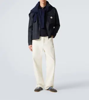 Moncler Cotton Pique Polo Shirt