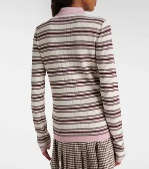 Moncler Striped Cotton Polo Shirt - Multicoloured