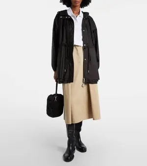 Moncler Weteau Hooded Parka - Black