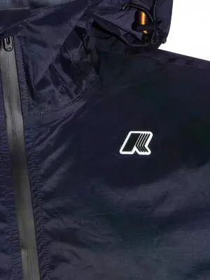 K-WAY Logo-detail Hooded Jacket