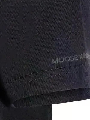 Moose Knuckles Graphic-print T-shirt - Black