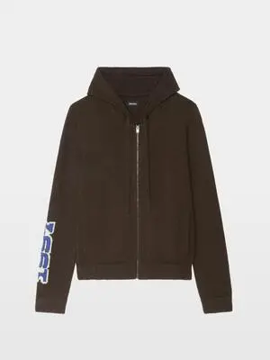 Zadig&Voltaire Wool And Cashmere Cardigan - Dark Chocolate