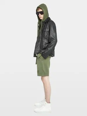 Zadig&Voltaire Pablo Sweatshirt Shorts - Used Kaki