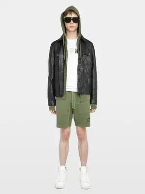 Zadig&Voltaire Pablo Sweatshirt Shorts - Used Kaki