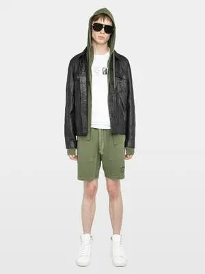 Zadig&Voltaire Pablo Sweatshirt Shorts - Used Kaki