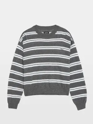 Zadig&Voltaire Swapy Cashmere Sweater - Anthracite