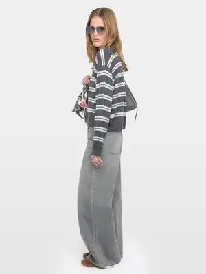 Zadig&Voltaire Swapy Cashmere Sweater - Anthracite