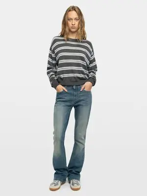Zadig&Voltaire Swapy Cashmere Sweater - Anthracite