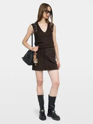 Zadig&Voltaire Sleeveless Cashmere Sweater