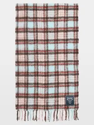 Zadig&Voltaire Joan Tartan Scarf - Ballet