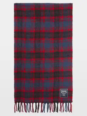 Zadig&Voltaire Joan Tartan Scarf - Passion