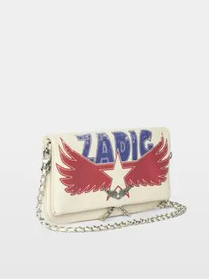 Zadig&Voltaire Grained Leather Pochette