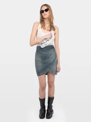 Zadig&Voltaire Julipe Denim Skirt