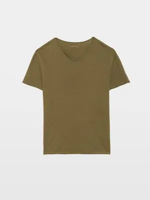 Zadig&Voltaire Monastir Henley T-shirt - Mousse