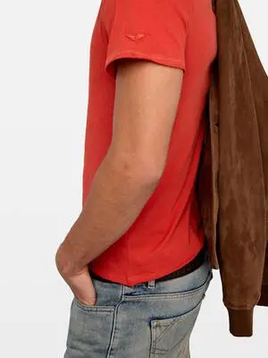 Zadig&Voltaire Monastir Henley T-shirt - Spice