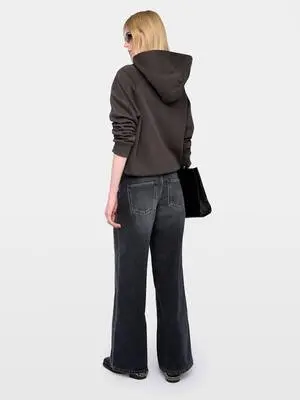 Zadig&Voltaire Georgy Embellished Sweatshirt - Carbone