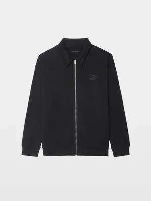 Zadig&Voltaire Zv Badge Cotton Sweatshirt - Black