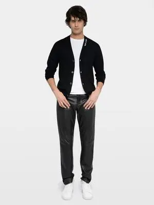 Zadig&Voltaire Remi Merino Wool Cardigan - Black