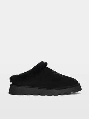 Zadig&Voltaire Teddy Shearling Mules - Black