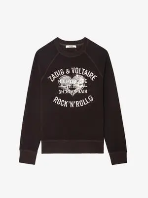Zadig&Voltaire Upper Sweatshirt - Dark Chocolate
