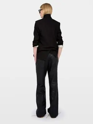 Zadig&Voltaire Pocha Crinkled Leather Pants