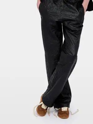 Zadig&Voltaire Pocha Crinkled Leather Pants