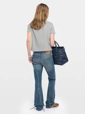 Zadig&Voltaire Mirta Polo T-shirt - Medium Grey