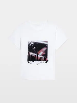 Zadig&Voltaire Alys Photo-print T-shirt - White