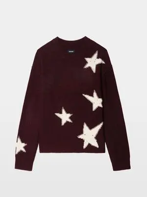Zadig&Voltaire Markuz Cashmere Sweater - Burgundy
