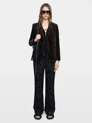Zadig&Voltaire Floral Print Jogger Pants