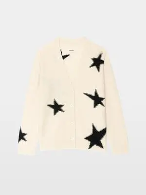 Zadig&Voltaire Mirkaz Cashmere Cardigan - Ecru