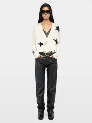 Zadig&Voltaire Mirkaz Cashmere Cardigan - Ecru