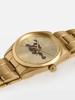 Zadig&Voltaire Stainless Steel Curved Watch - Flame
