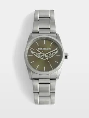 Zadig&Voltaire Curved Watch - Kaki