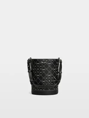 Zadig&Voltaire Z Bucket Monogram Bag - Black
