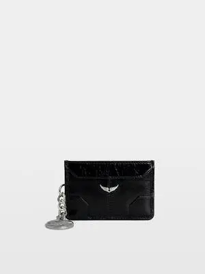 Zadig&Voltaire Sunny Pass Card Holder - Black