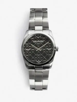Zadig&Voltaire Monogram Watch - Black