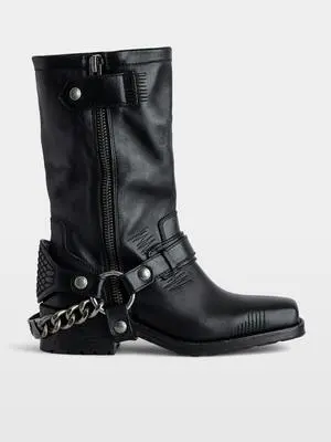 Zadig&Voltaire Igata Ankle Boots - Black