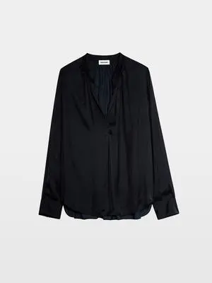 Zadig&Voltaire Tink Satin Blouse - Black