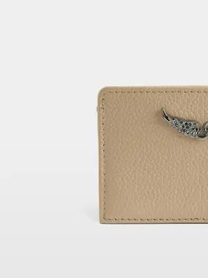 Zadig&Voltaire Zv Pass Card Holder - Clay