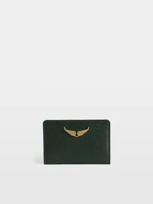 Zadig&Voltaire Zv Pass Card Holder - Emerald