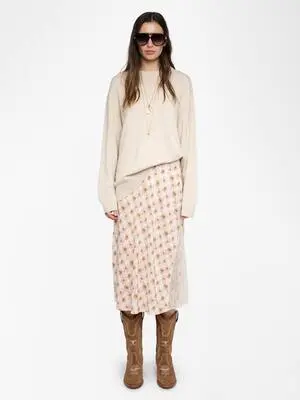 Zadig&Voltaire Jayla Printed Midi Skirt